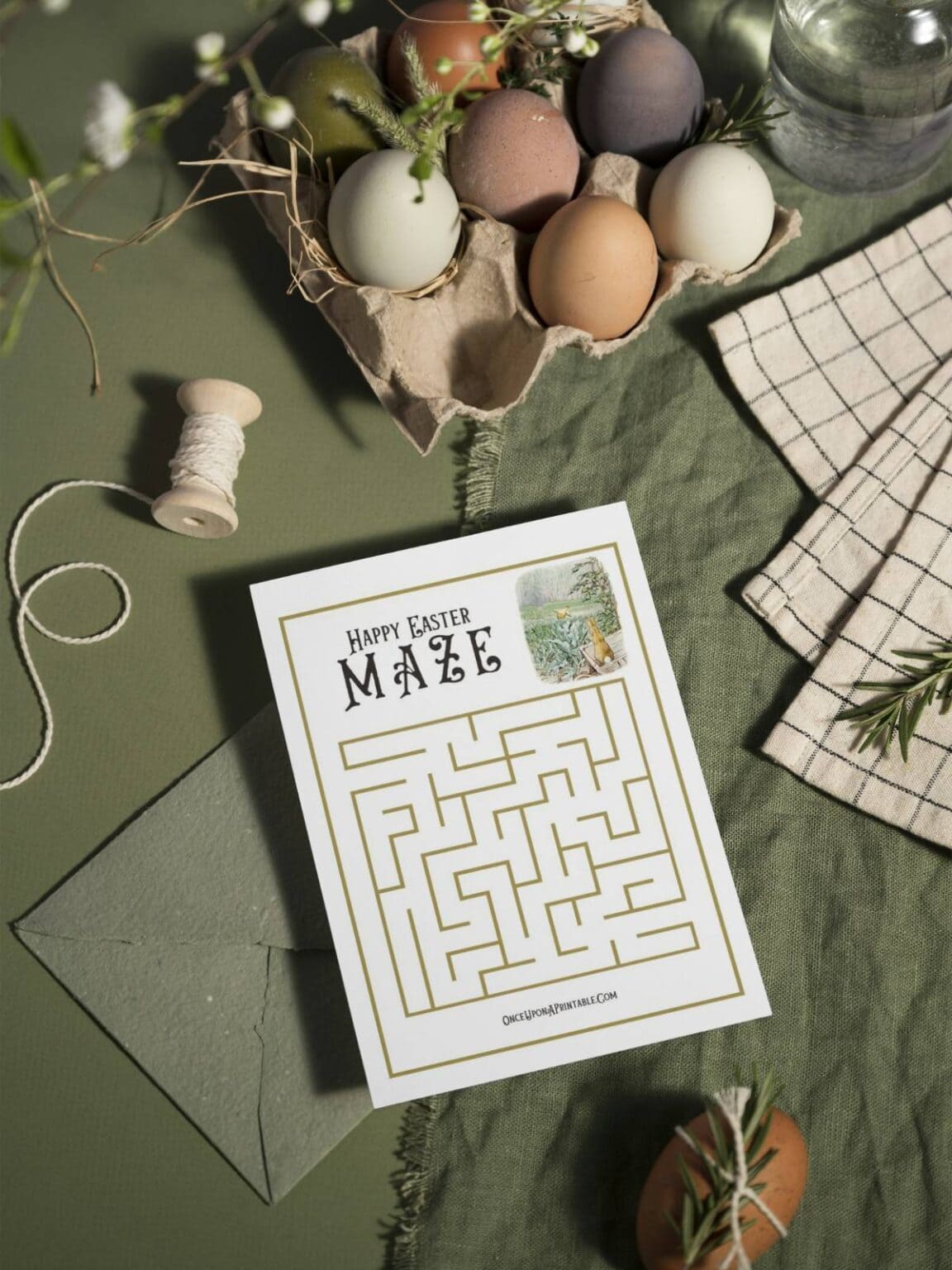 Peter Rabbit Easter Mazes (Free Printable) - Once Upon a Printable