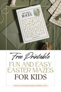 Peter Rabbit Easter Mazes (Free Printable) - Once Upon a Printable