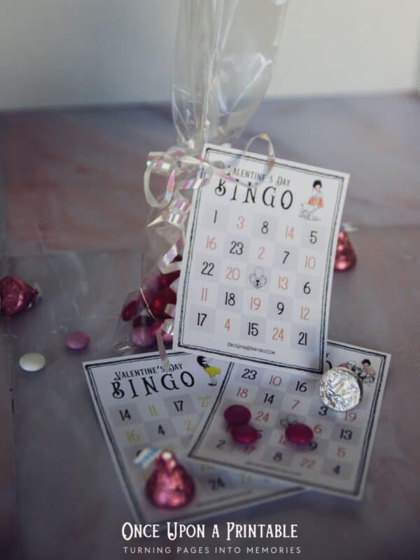 21 Valentine's Day Bingo Game Sets (Free Printable) - Once Upon A Printable