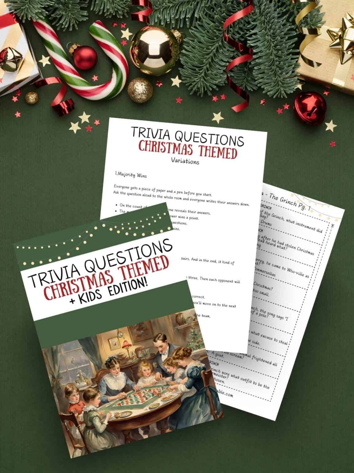 96 Christmas Trivia Questions and Answers (Free to Print) - Once Upon a ...
