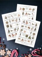 "The Nutcracker" Bingo Game Cards Free Printables - Once Upon a Printable