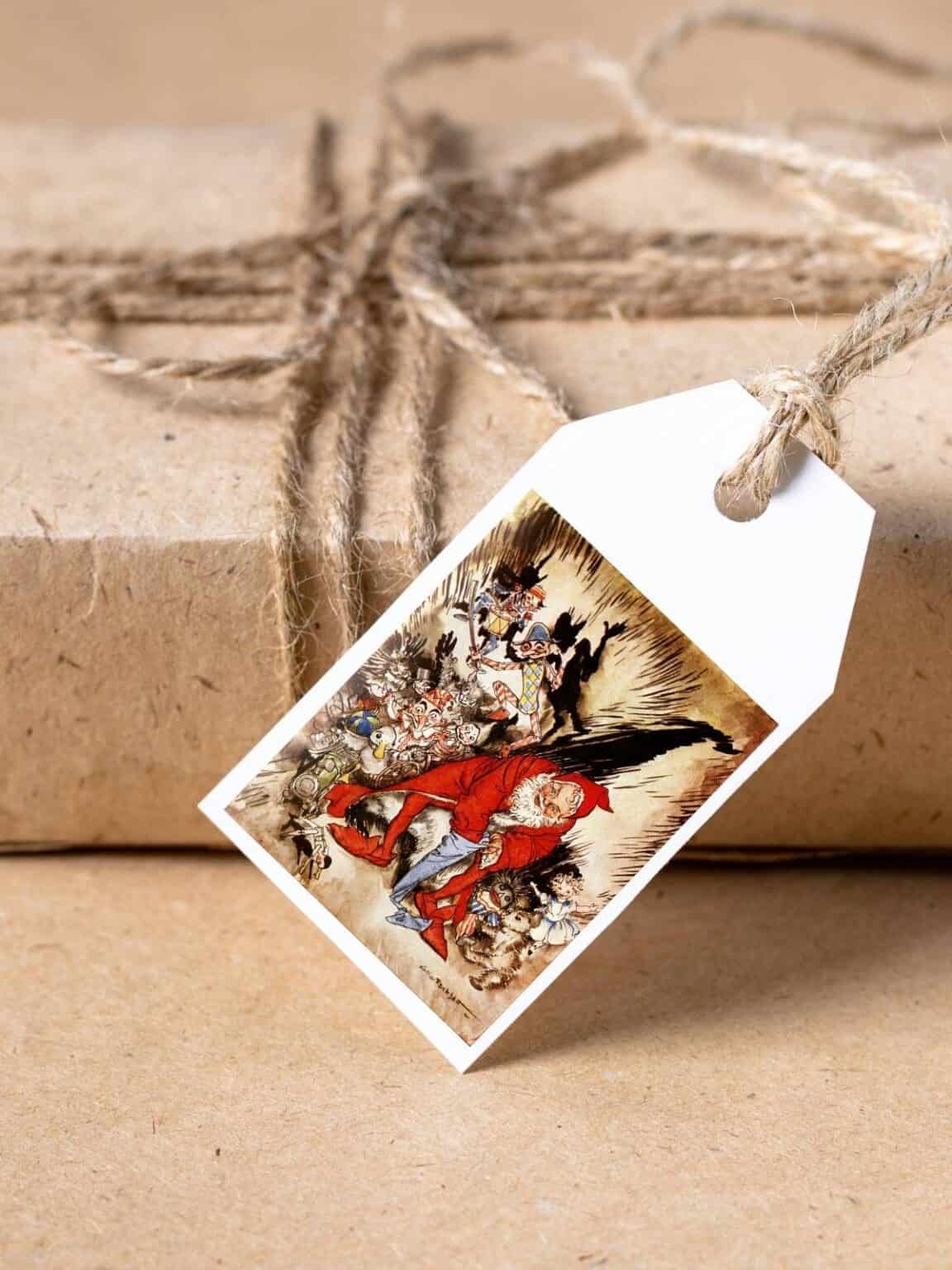 'Twas the Night Before Christmas Gift Tags (Free Printable) - Once Upon ...