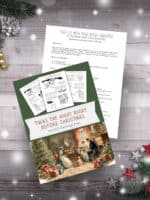 Free Printable Twas the Night Right Before Christmas Game - Once Upon a ...