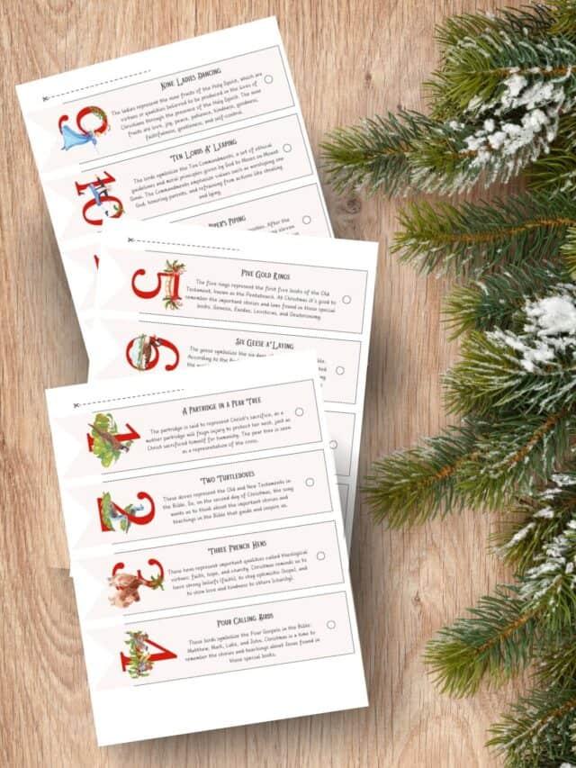 The 12 Days of Christmas Countdowns (Free to Print!) - Once Upon a ...