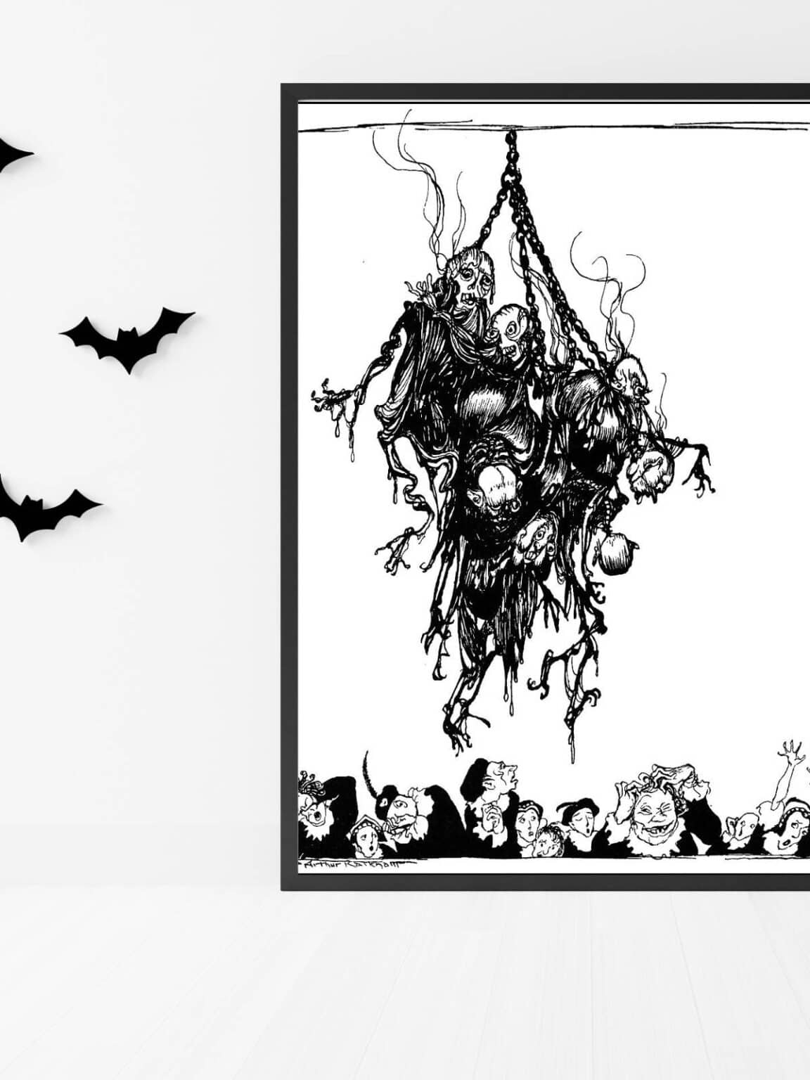 Poe's Stories of Mystery and Imagination Illustrations Free - Once Upon ...