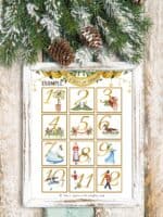 The 12 Days of Christmas Countdowns (Free to Print!) - Once Upon a ...