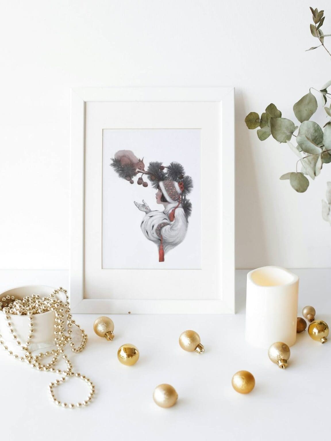 Free Vintage Winter Illustrations by Sarah Stilwell-Weber - Once Upon a ...