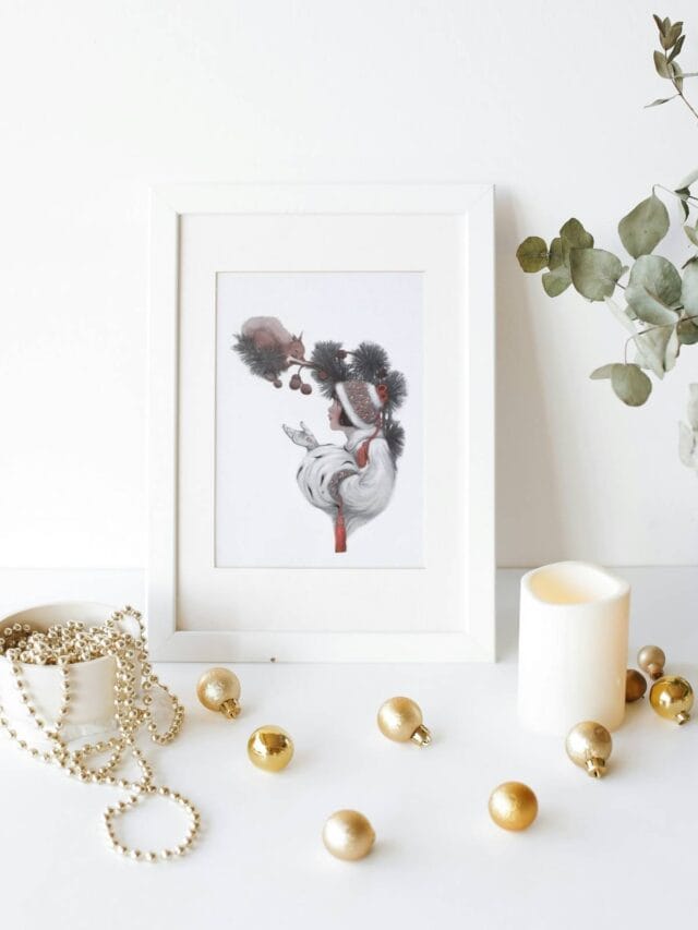 Free Vintage Winter Illustrations by Sarah Stilwell-Weber - Once Upon a ...