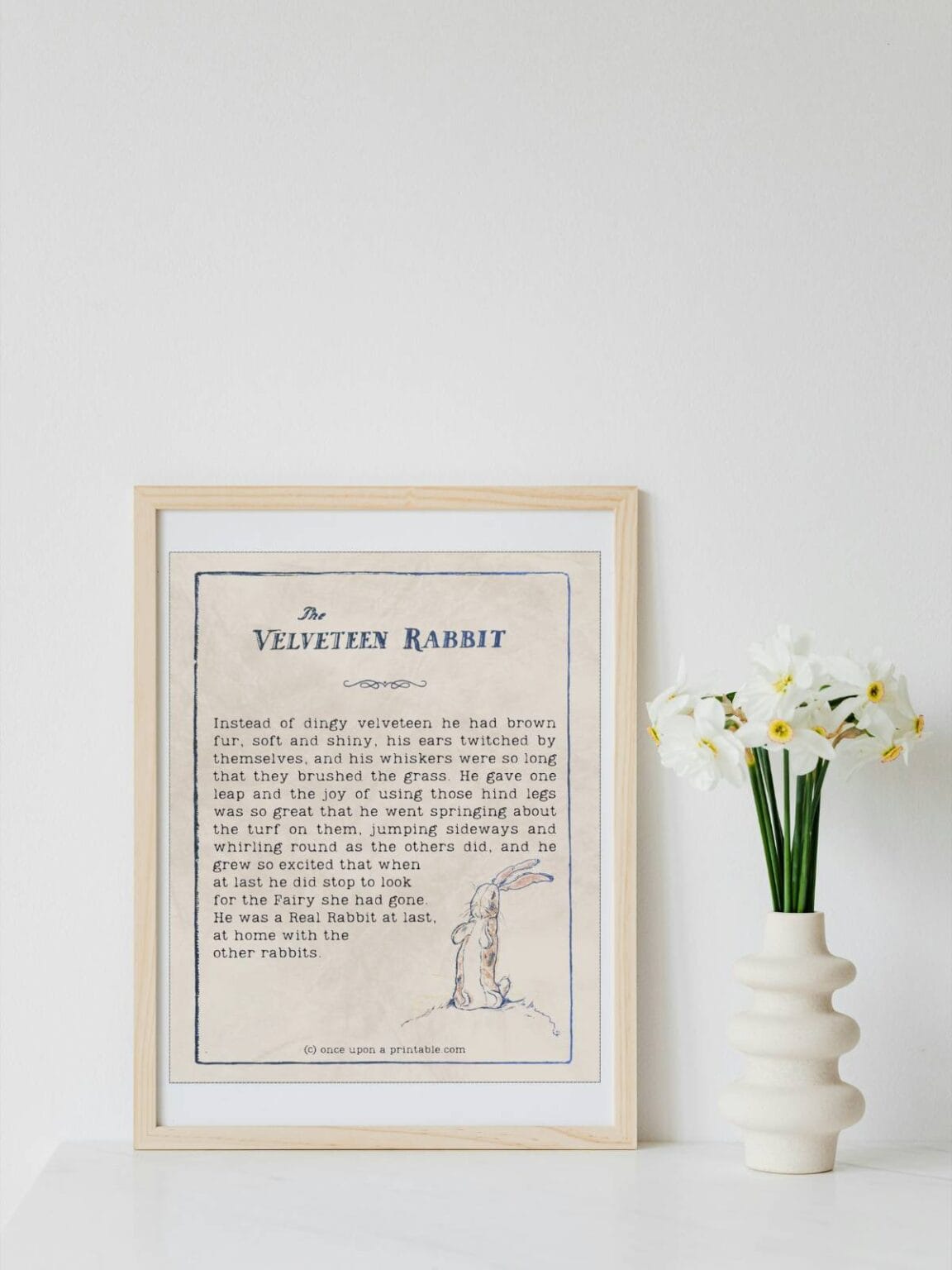 "The Velveteen Rabbit" Quotes Free Printables - Once Upon a Printable