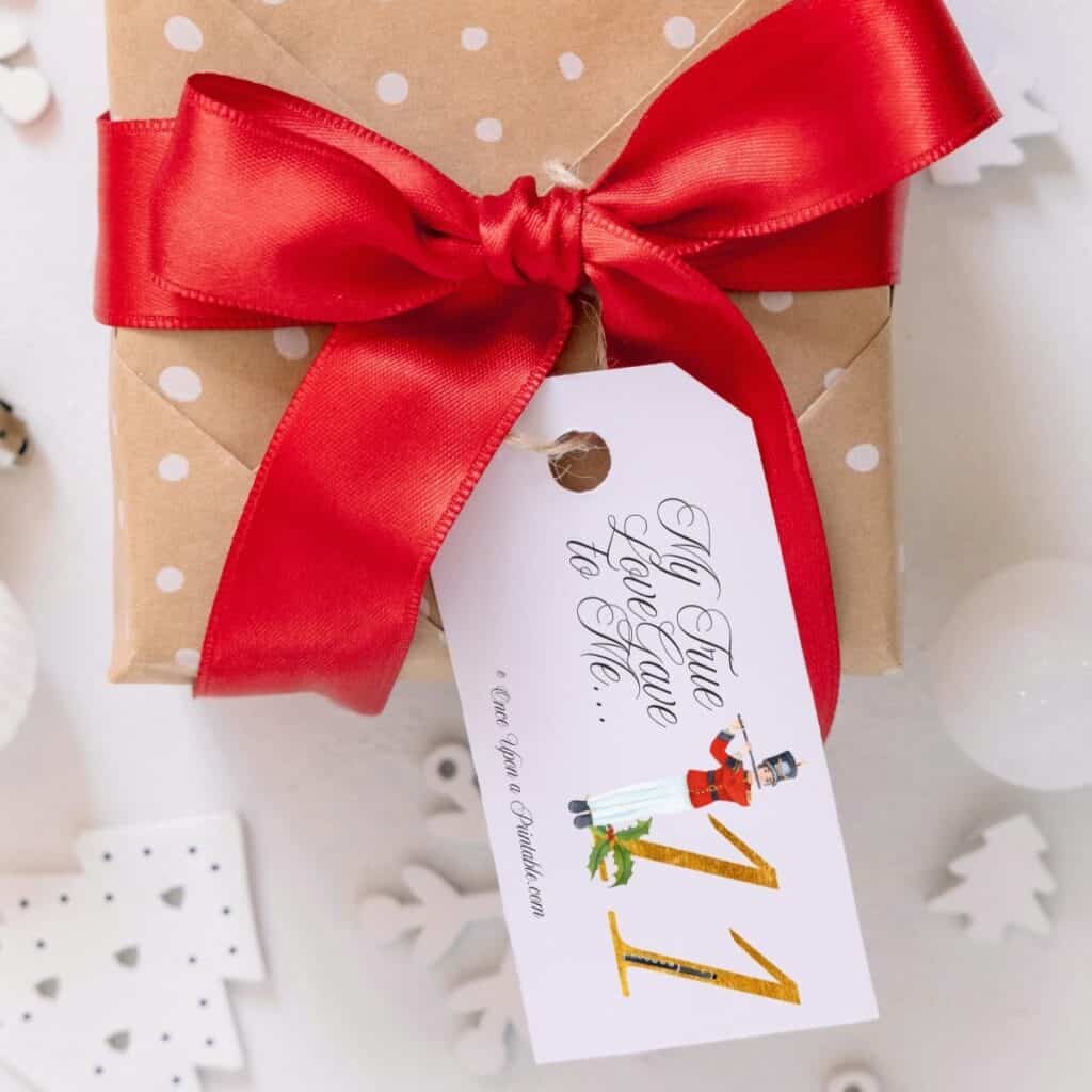 201+ Vintage Christmas Gift Tags (Free Printables) - Once Upon A Printable