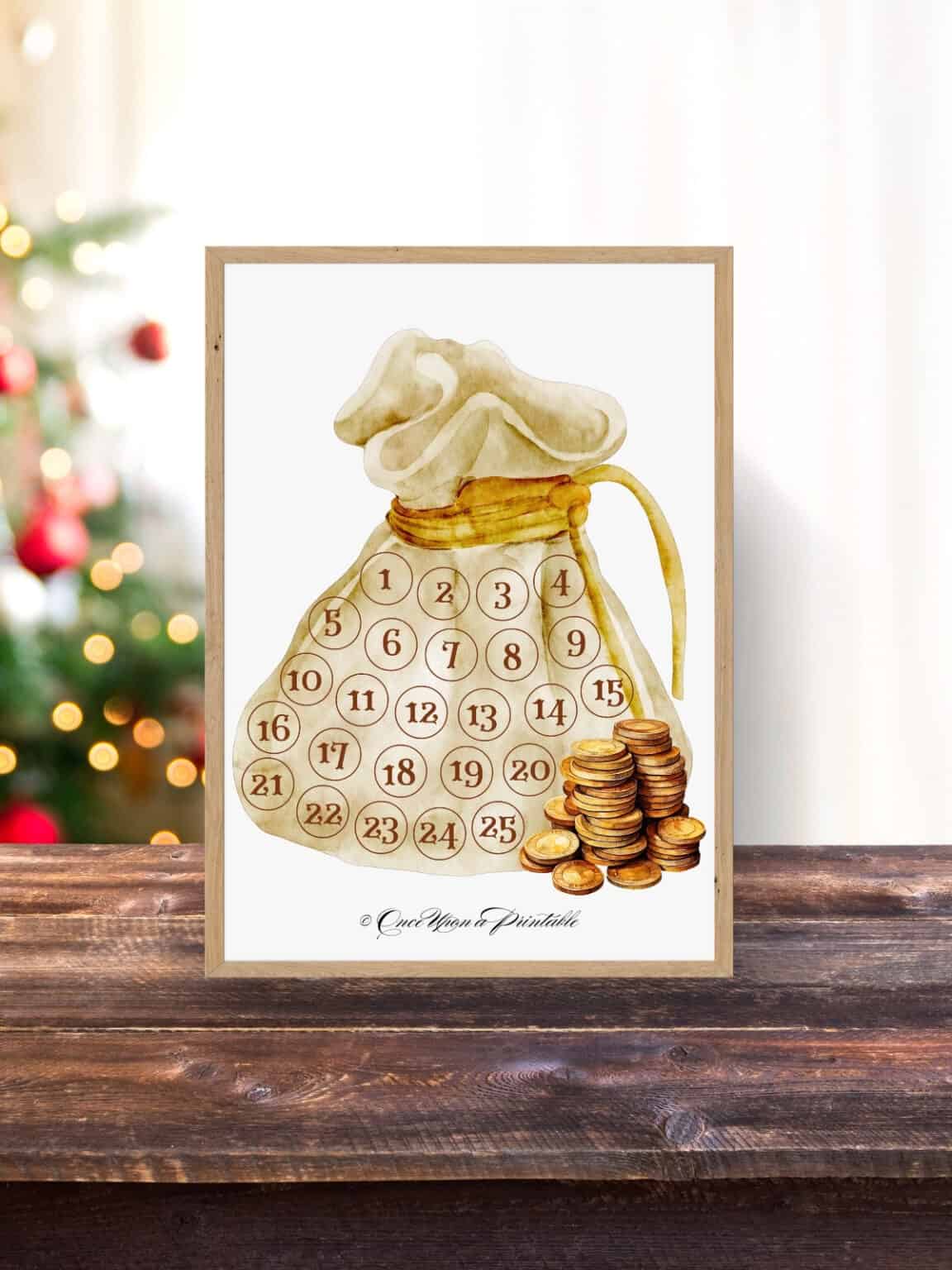 A Christmas Carol Countdown for Little Kids (Free Printable) - Once ...
