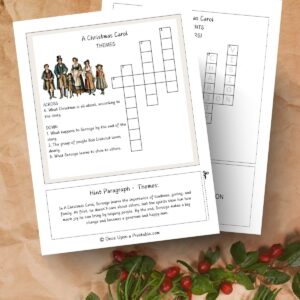 A Christmas Carol Tic-Tac-Toe Games (Free to Print) - Once Upon a Printable