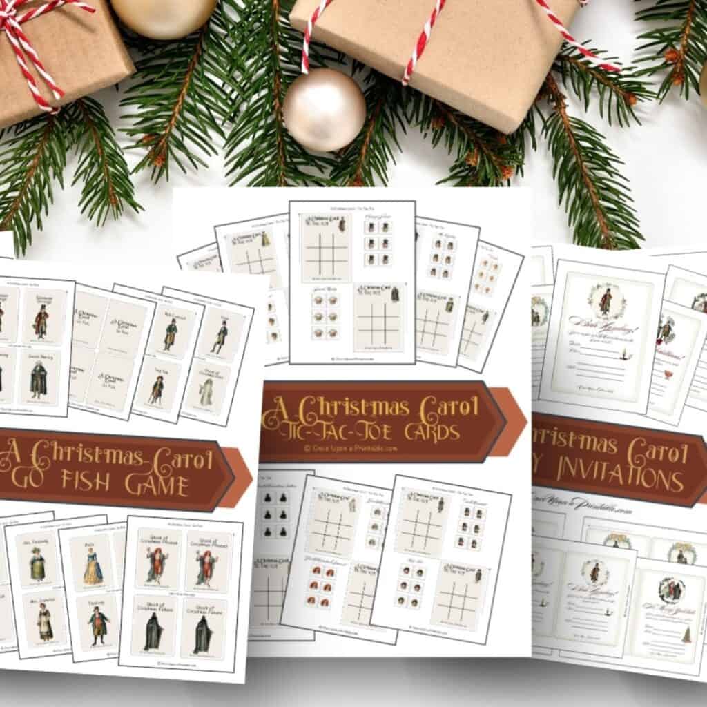 A Christmas Carol Quote Tree Ornaments (Free Printables) - Once Upon a ...