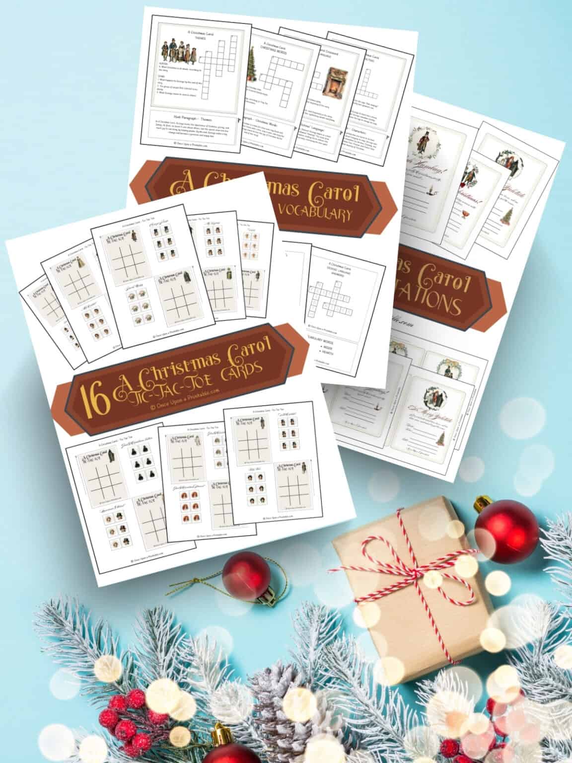 A Christmas Carol Unit Study (Free Printable Resources) - Once Upon a ...