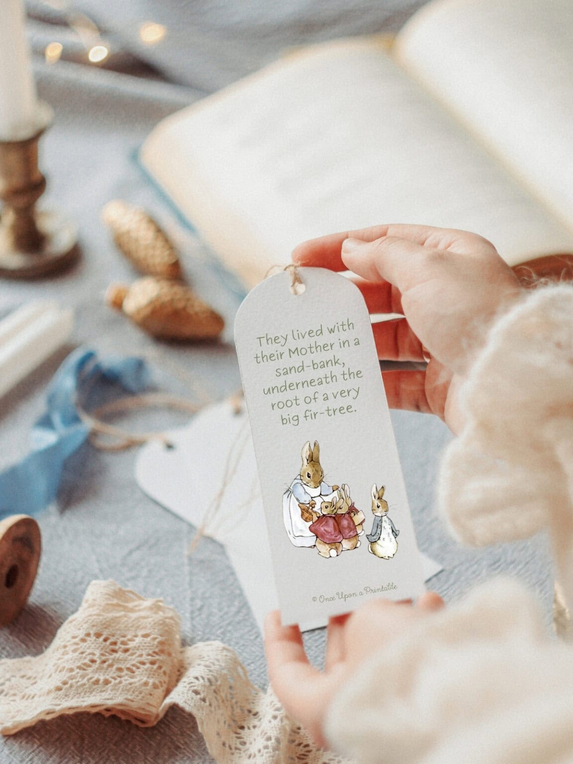 Vintage Peter Rabbit Story Bookmarks Free to Print! - Once Upon a Printable