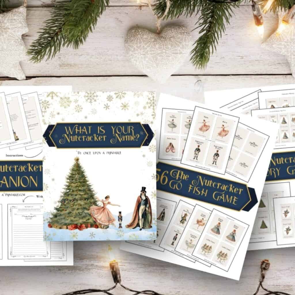 What is Your Nutcracker Name? Game Free Printable - Once Upon a Printable