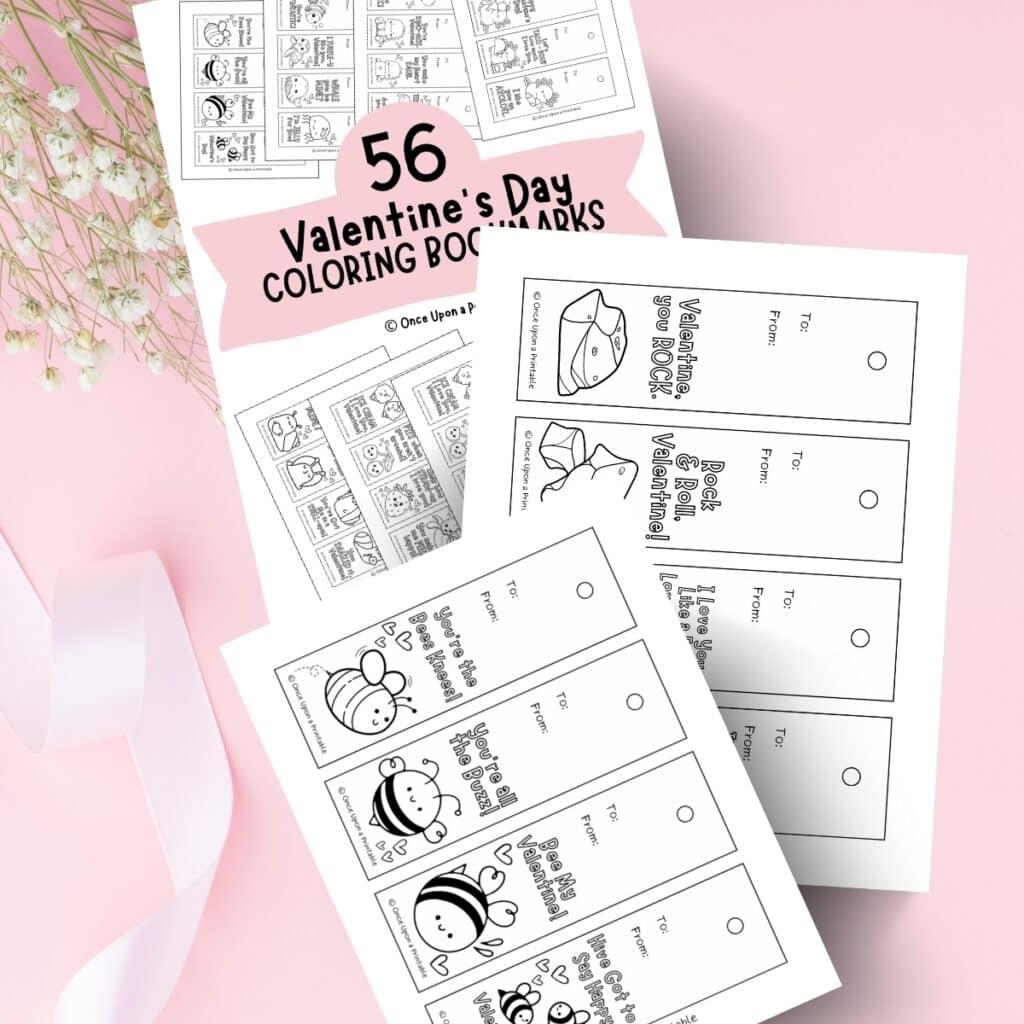 Valentine's Day Bingo Game Cards Free Printable - Once Upon A Printable