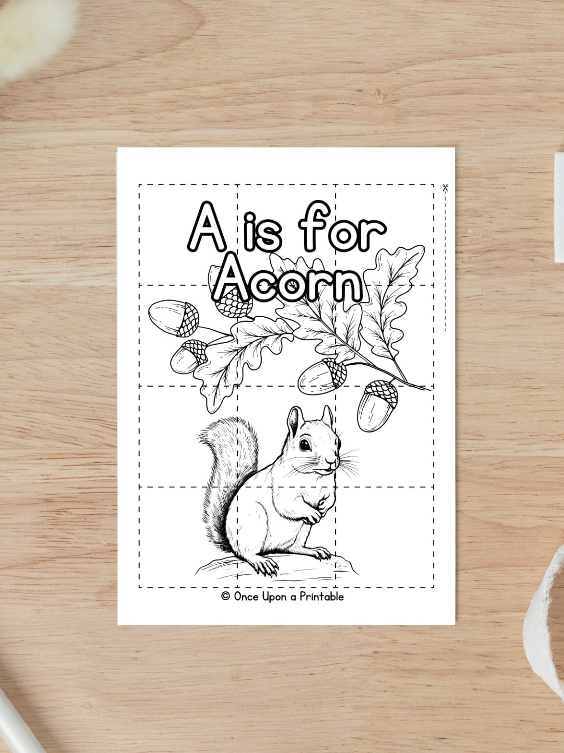 Letter A Worksheets (Free to Print) - Once Upon a Printable