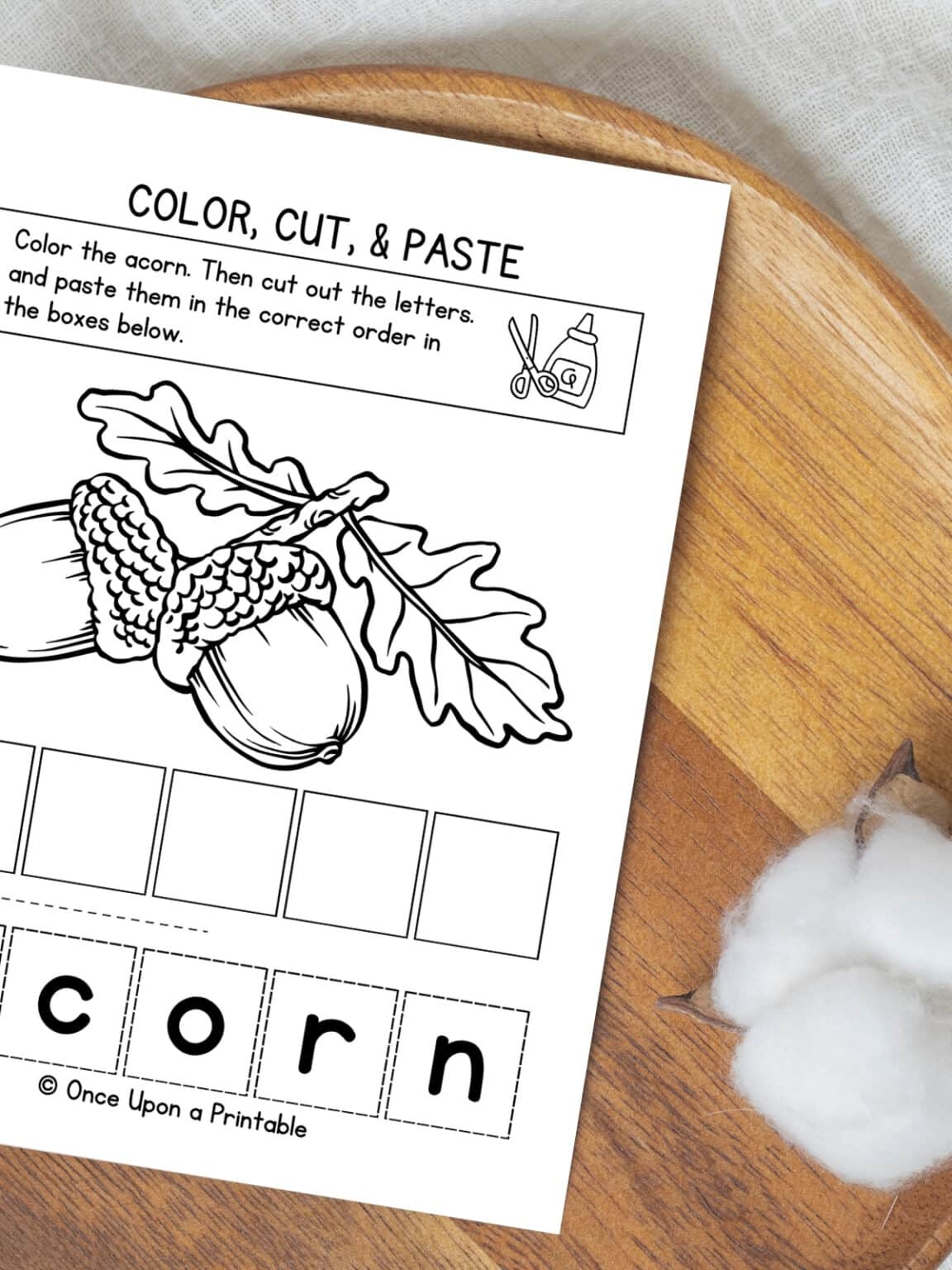 Letter A Unit Study Worksheets (Free to Print) - Once Upon a Printable