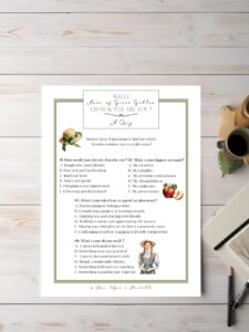 What 'Anne of Green Gables' Character Are you? (Free Printable Quiz ...