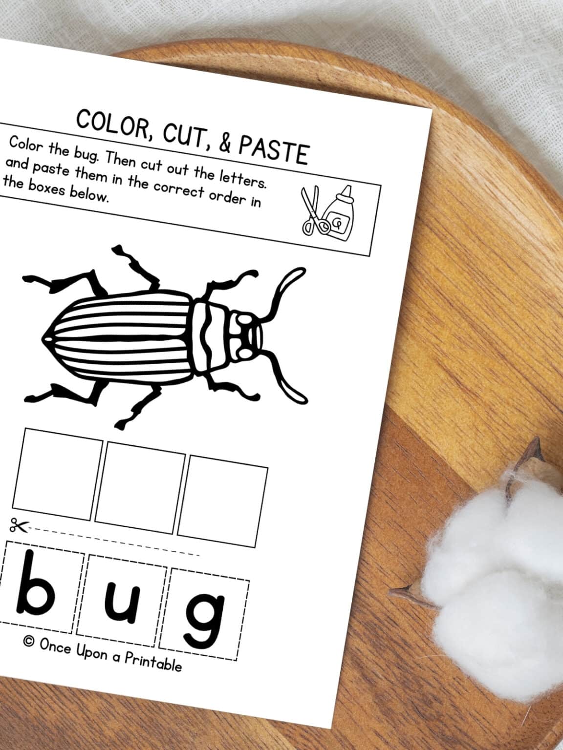 Letter B Worksheets (Free Printables) - Once Upon a Printable