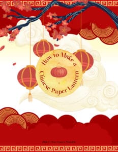 Chinese Lunar New Year Paper Lantern Template Free Printable - Once ...