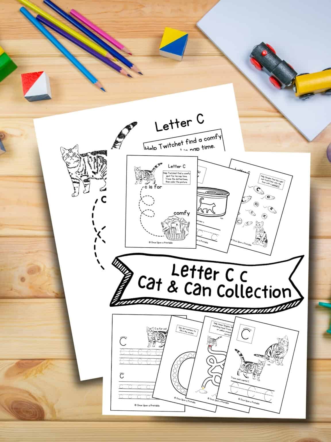 Letter C Worksheets (Free Printables) - Once Upon a Printable