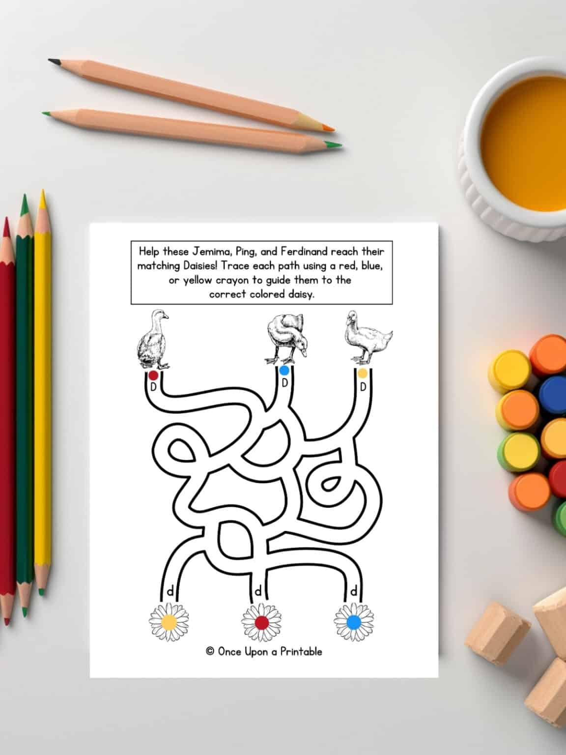 Letter D Worksheets (Free Printables) - Once Upon a Printable