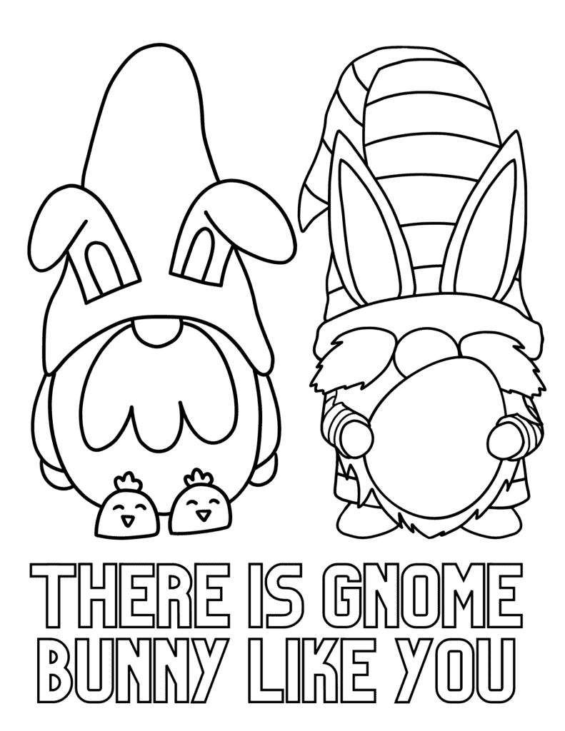 Easter Coloring Pages (Free Printables) - Once Upon a Printable