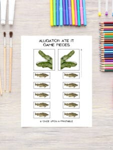 Letter A "Alligator" Games for Kids (Free Printables) - Once Upon a ...