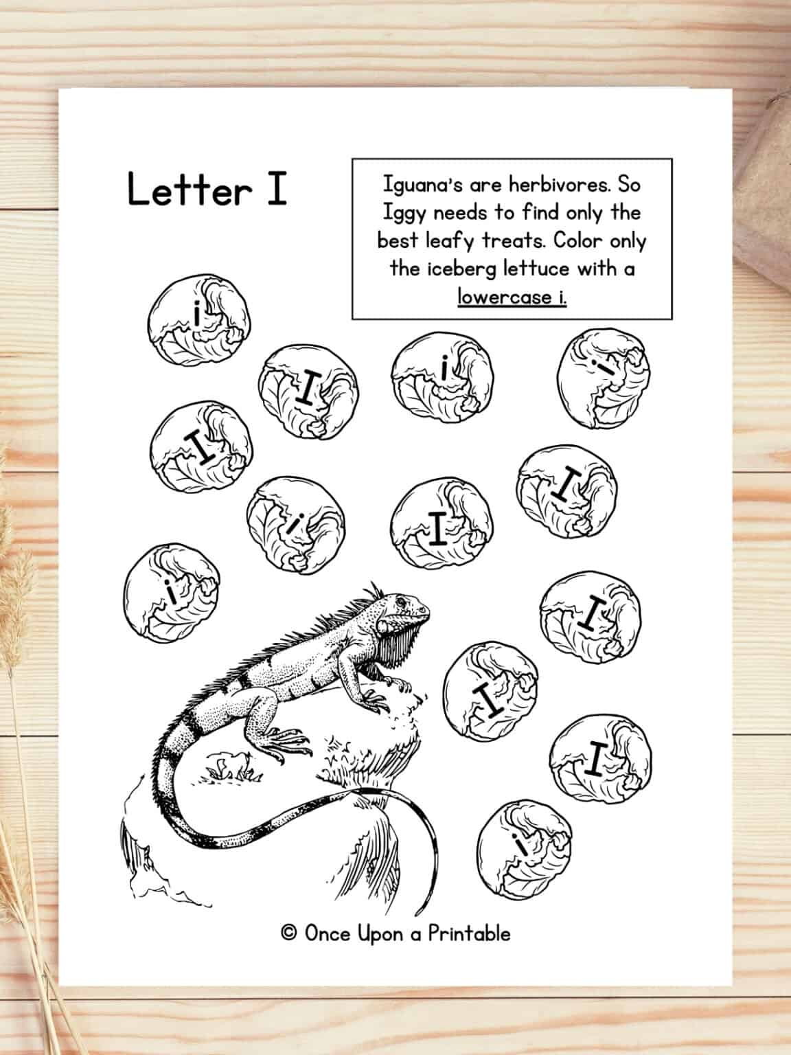 Letter I Worksheets (Free Printables) - Once Upon a Printable