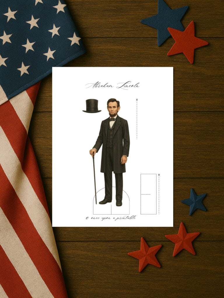 Presidential Paper Dolls - Once Upon a Printable