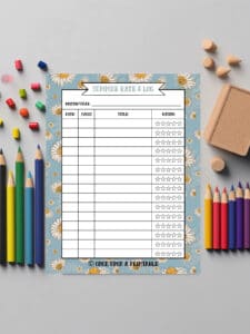Summer Reading Log (Free Printables) - Once Upon a Printable