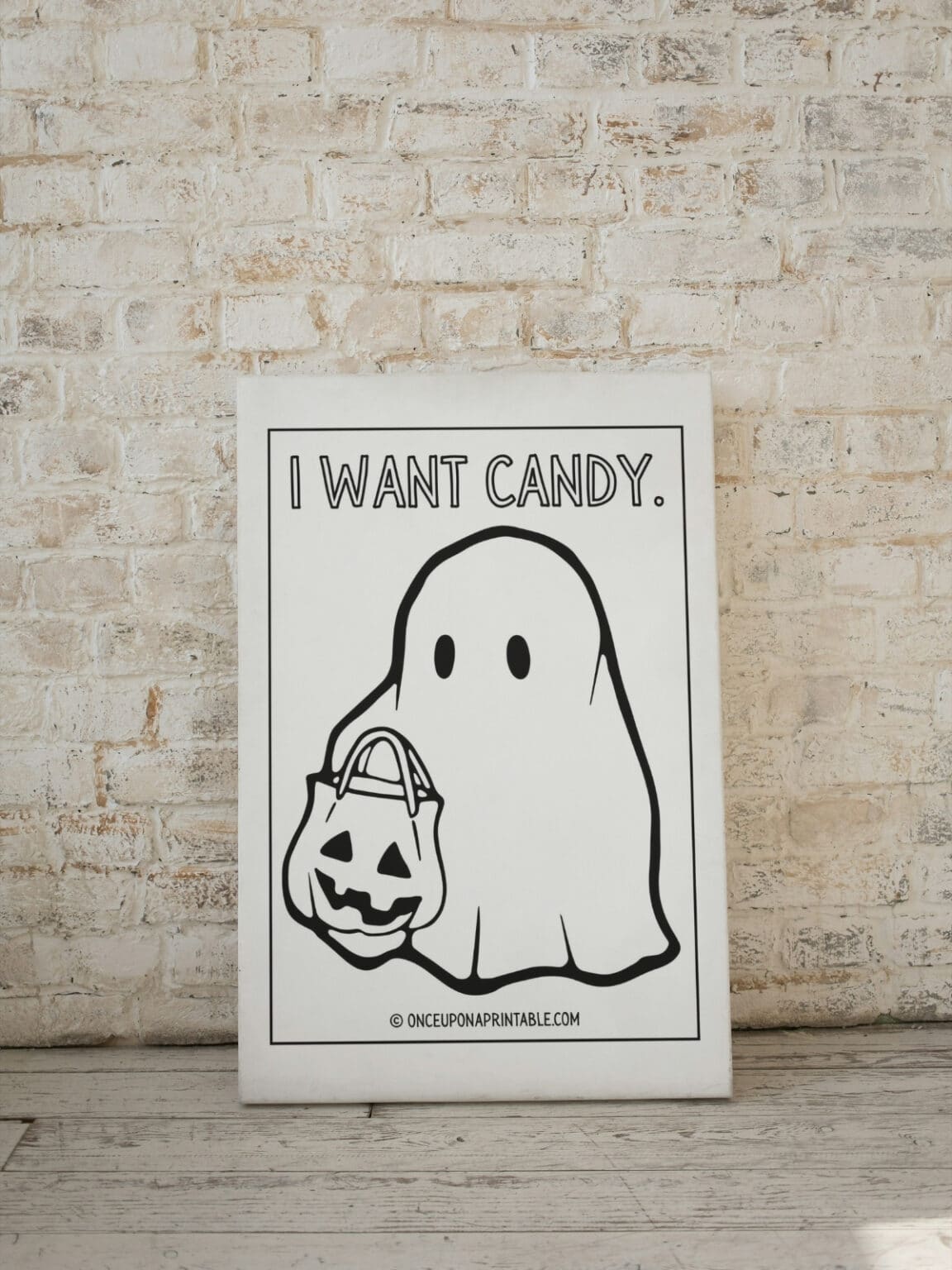 Funny & Cute Halloween Wall Art (Free Printables!) - Once Upon a Printable
