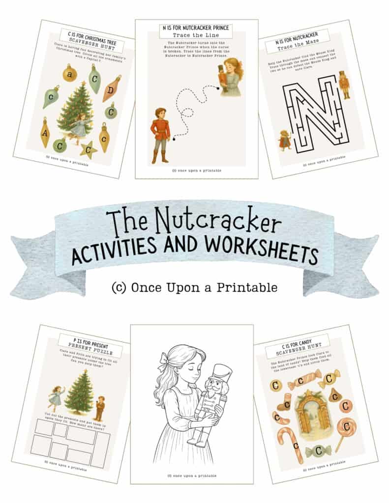Nutcracker Printables - Once Upon a Printable