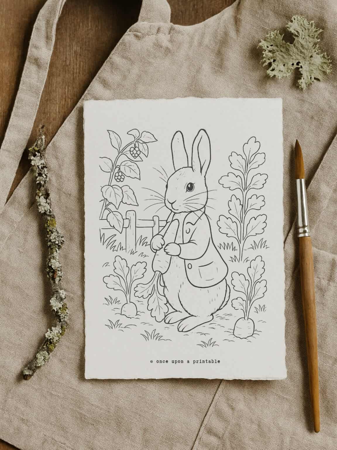 Peter Rabbit Printables - Once Upon a Printable