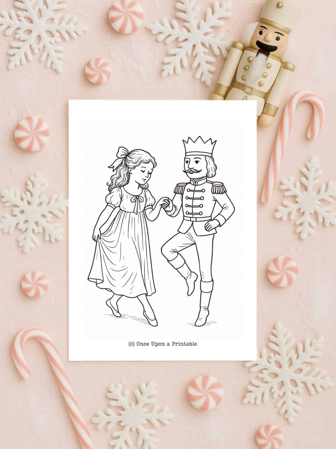 Nutcracker Coloring Pages (Free Printables) - Once Upon a Printable