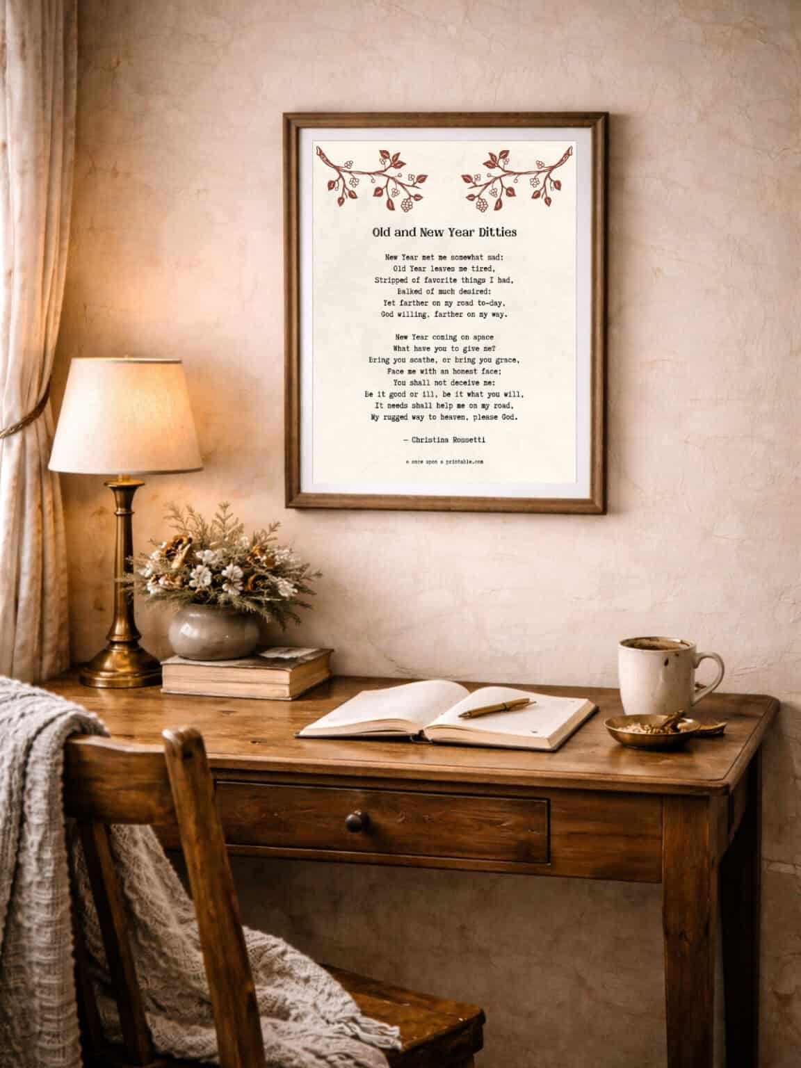 New Year's Eve Poems to Read Aloud (Free Printable) - Once Upon a Printable