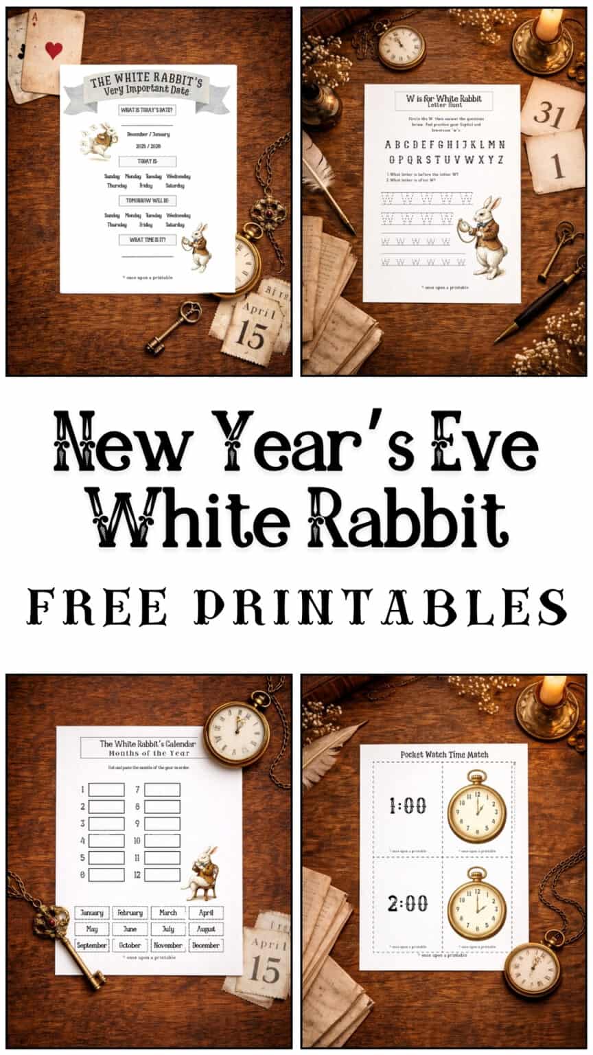 New Year's Eve Printables - Once Upon a Printable