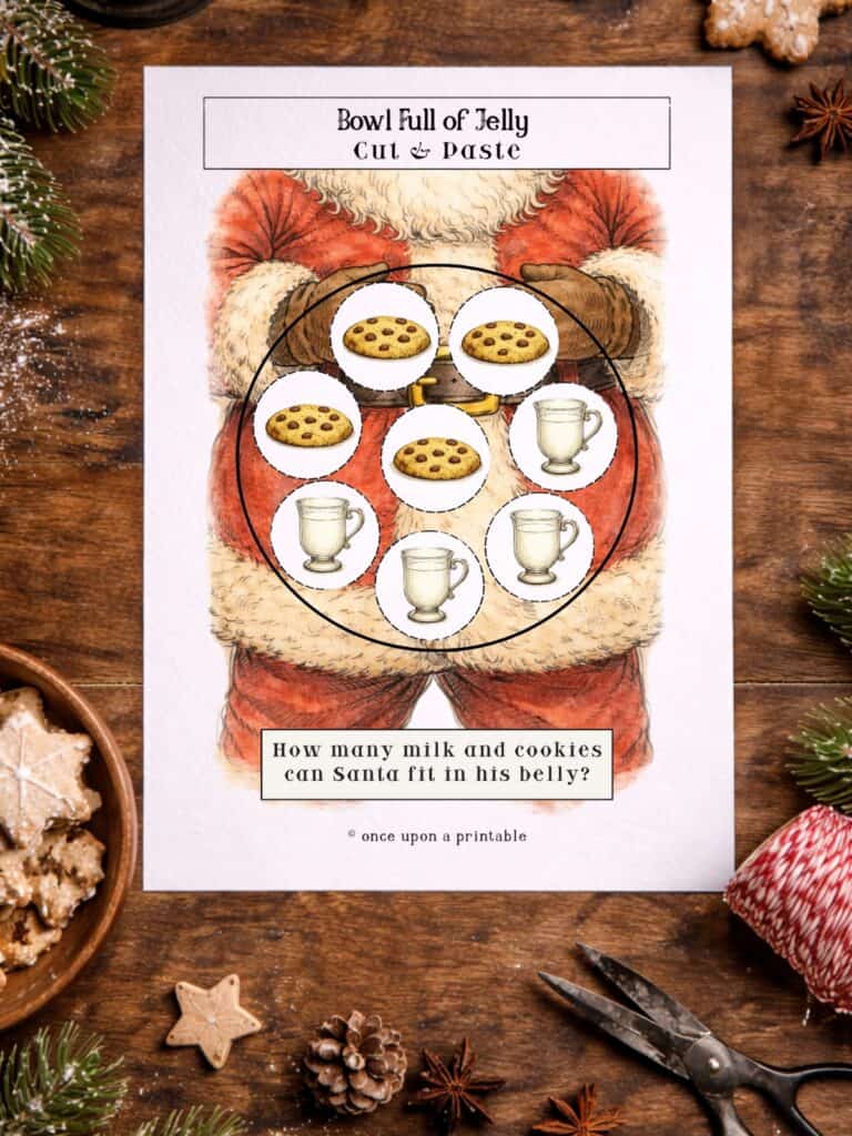 Twas the Night Before Christmas Printable - Once Upon a Printable