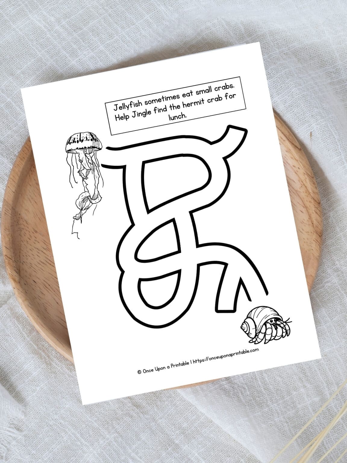 Letter J Worksheets (Free Printables) - Once Upon a Printable