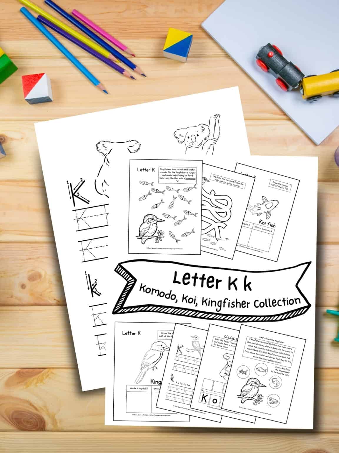 Letter K Worksheets (Free Printables) - Once Upon a Printable