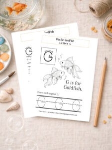 Goldfish Printables (Free + Full Unit Study) - Once Upon a Printable