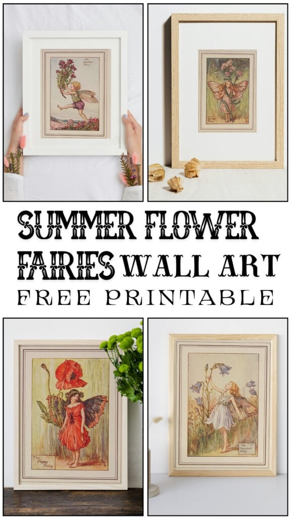 The Flower Fairies of the Summer (Free Printables) - Once Upon a Printable